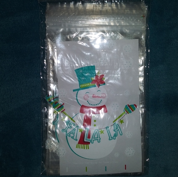 Holiday | Snow Man Christmas Baggies | Poshmark